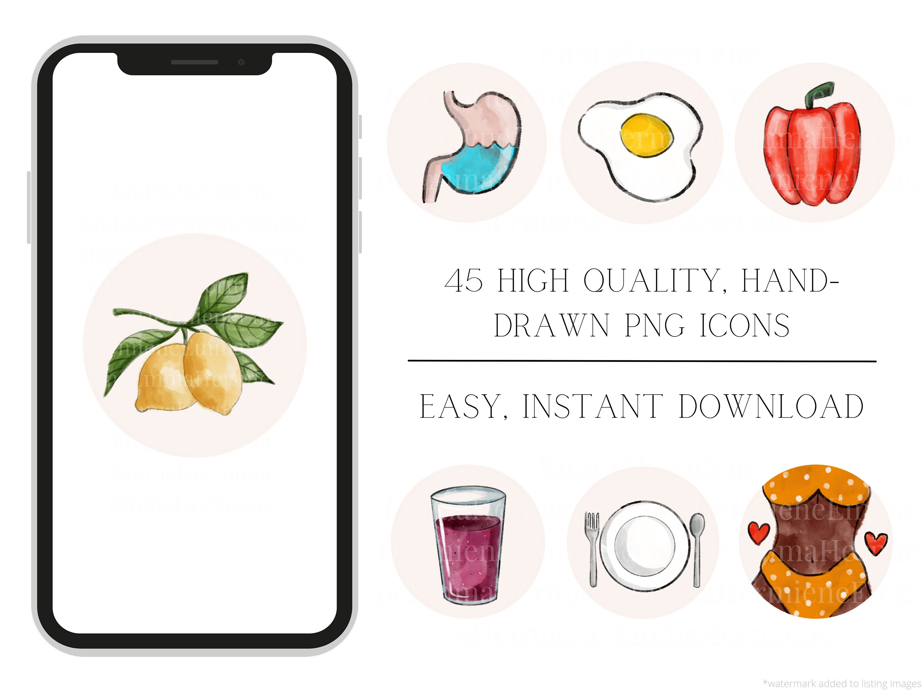 Nutrition, Health & Wellness Instagram Highlight Covers | 45 ...