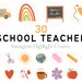School Teacher Instagram Highlight Covers | 30 Simple Colourful Boho ...