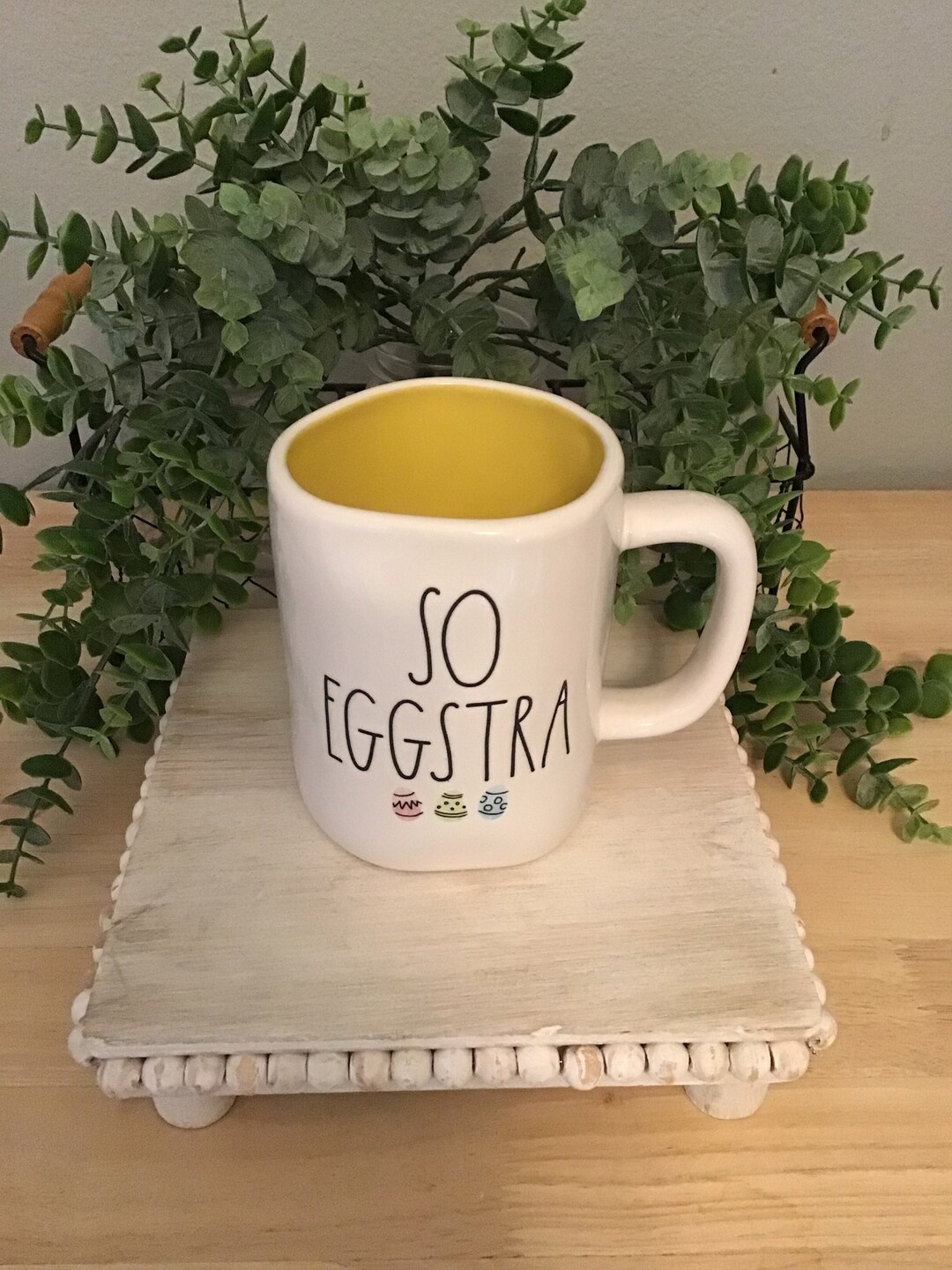 Rae Dunn Authentic Mug, Rae Dunn Coffee Mug so Eggstra Coffee Mug ...