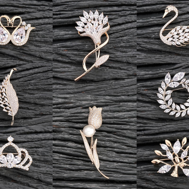 Diamond Pin for Blazer - Etsy UK