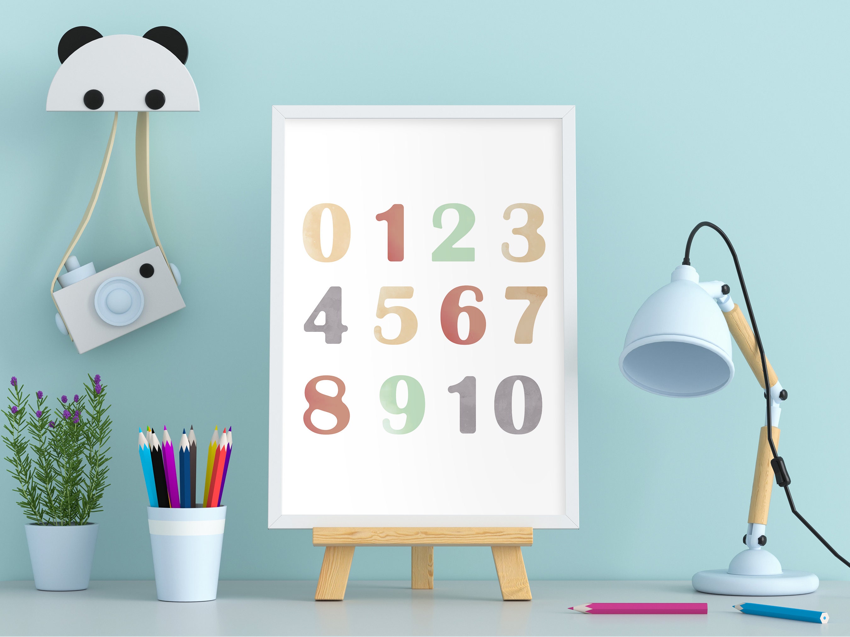 Set of 8 Educational Posters, Homeschool Prints, Montessori Classroom ...