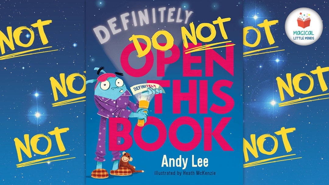 Definitely Do Not Open This Book by Andy Lee I Funny I Children's ...