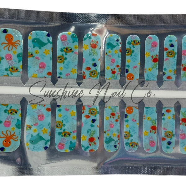 Kids Nail Wraps - Etsy