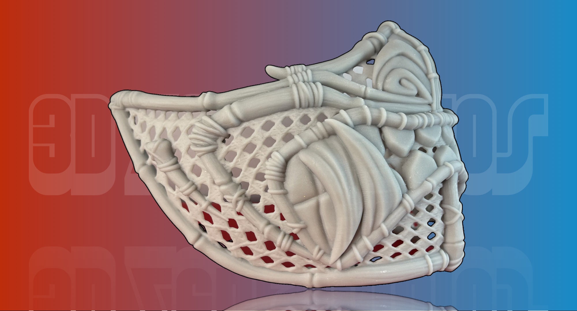 Shang Chi Mask 3D Resin Print Modeled by Wekster - Etsy