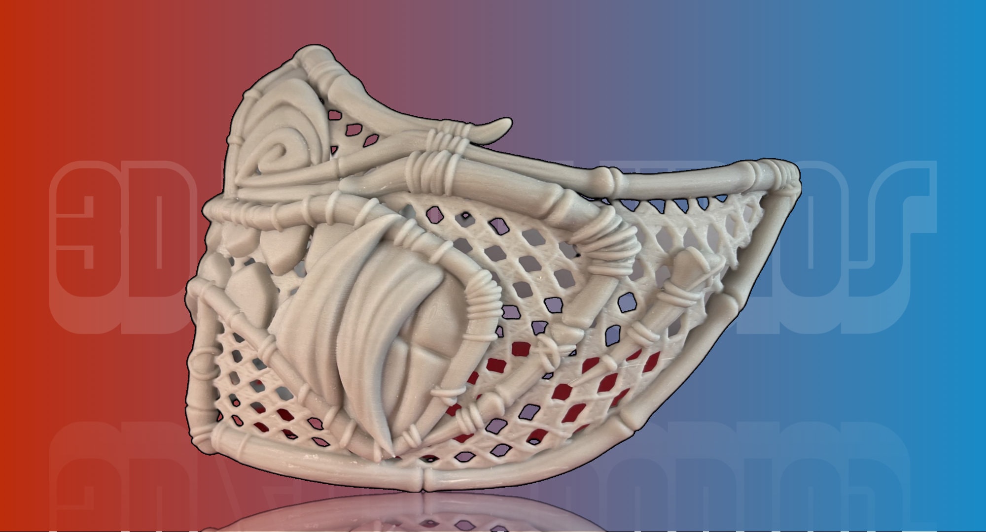 Shang Chi Mask 3D Resin Print Modeled by Wekster - Etsy