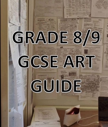 Grade 8/9 GCSE Art Guide - Etsy UK