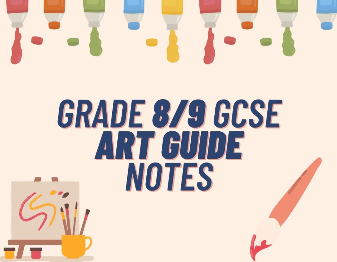 Grade 8/9 GCSE Art Guide - Etsy UK