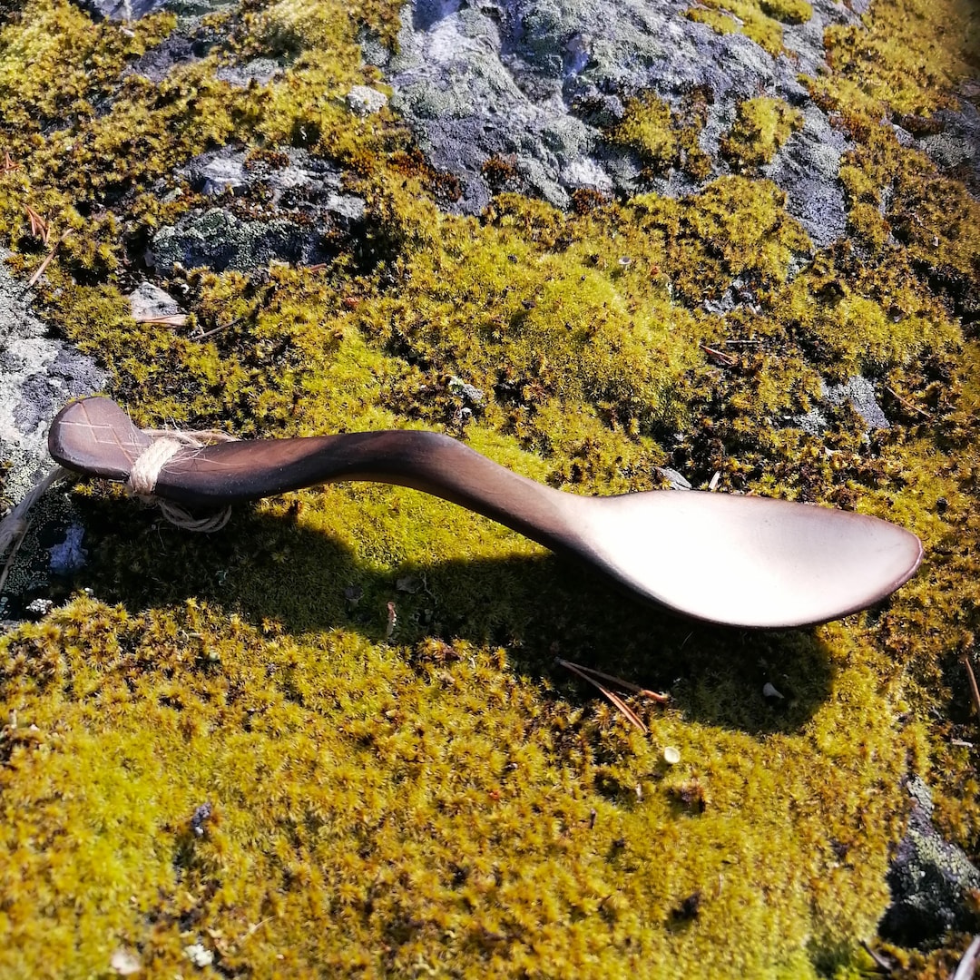 Wood Spoon,bushcraft Spoon,holz Löffel,salad Spoon,cooking Spoon,travel ...
