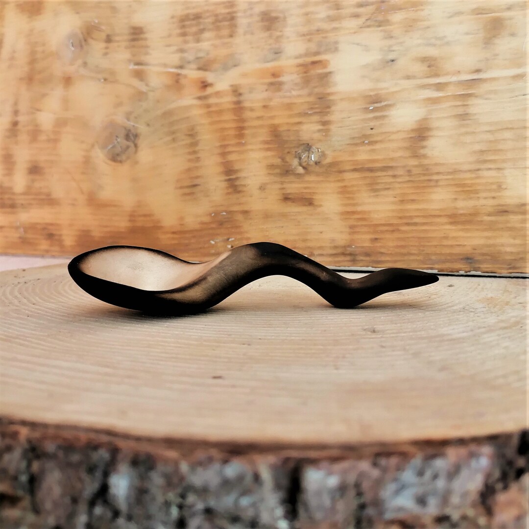 Small Wooden Spoon, Kuksa Spoon, Bushcraft Spoon, Kleiner Holzlöffel ...