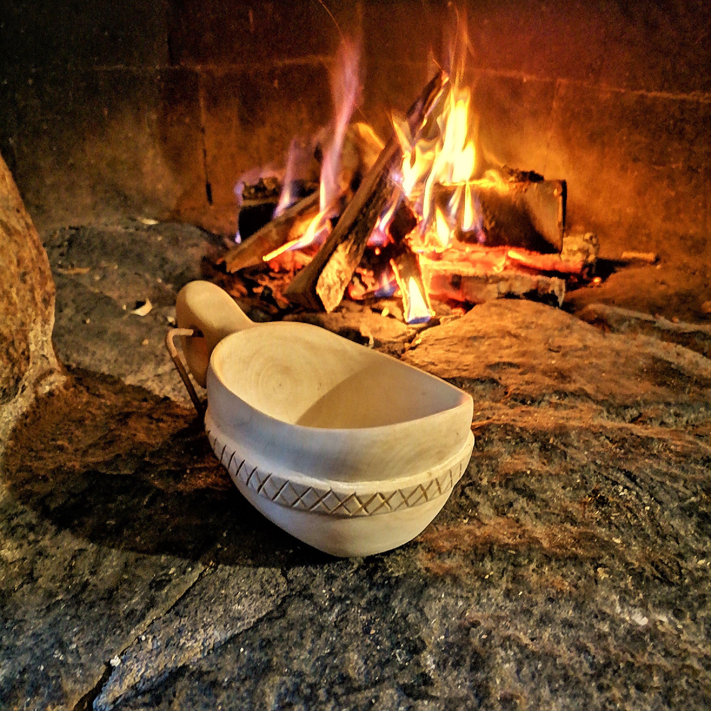 Wooden Kuksa Trä Kåsa Travel Mug Coffee Cup Bushcraft - Etsy