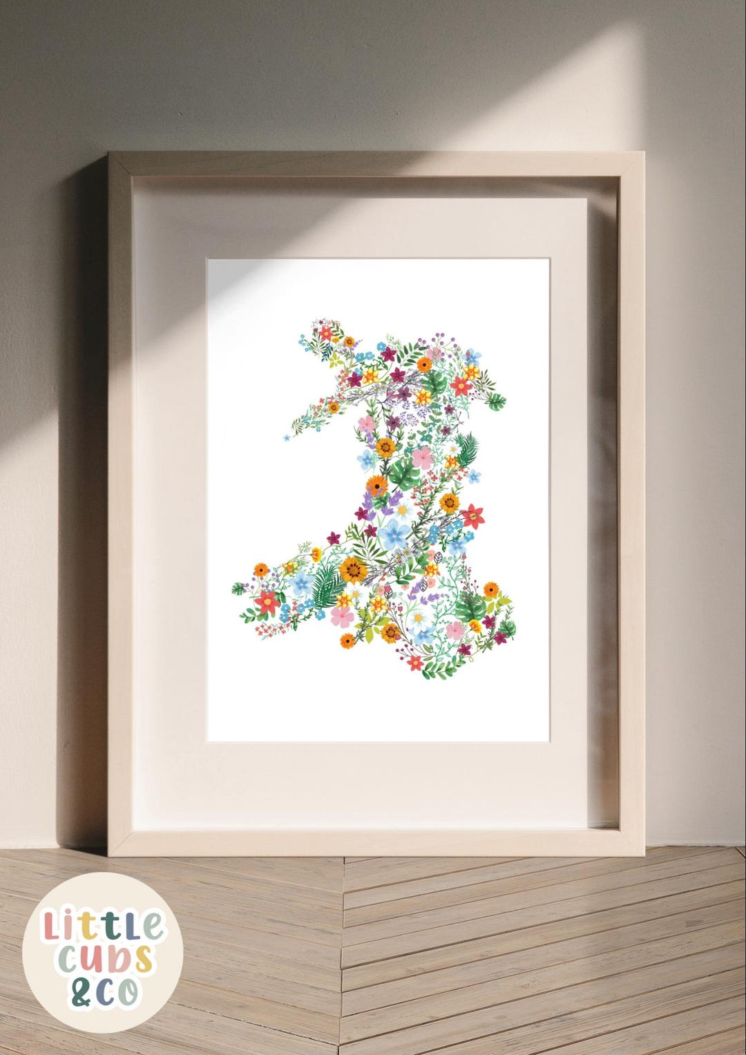 Flower Map of Wales | Blodau Cymru | Welsh Flowers Map | Welsh County ...