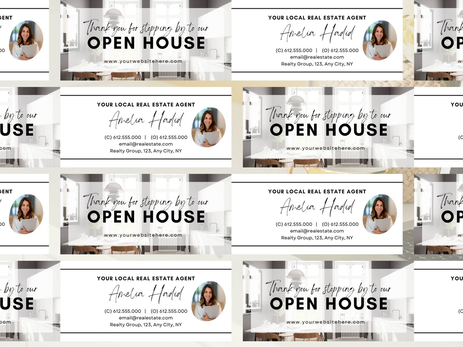 Open House Water Bottle Label Open House Bottle Tag Real - Etsy