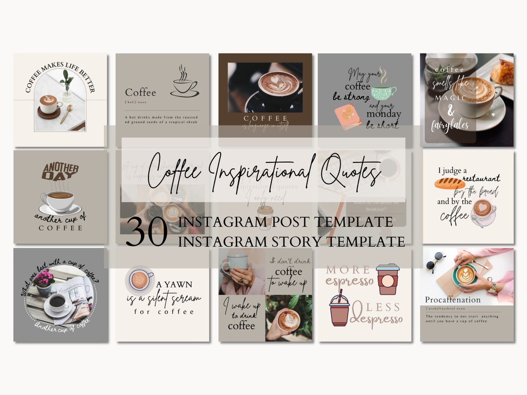60 Coffee Quotes | Quotes for Instagram | Café Business | Instagram ...
