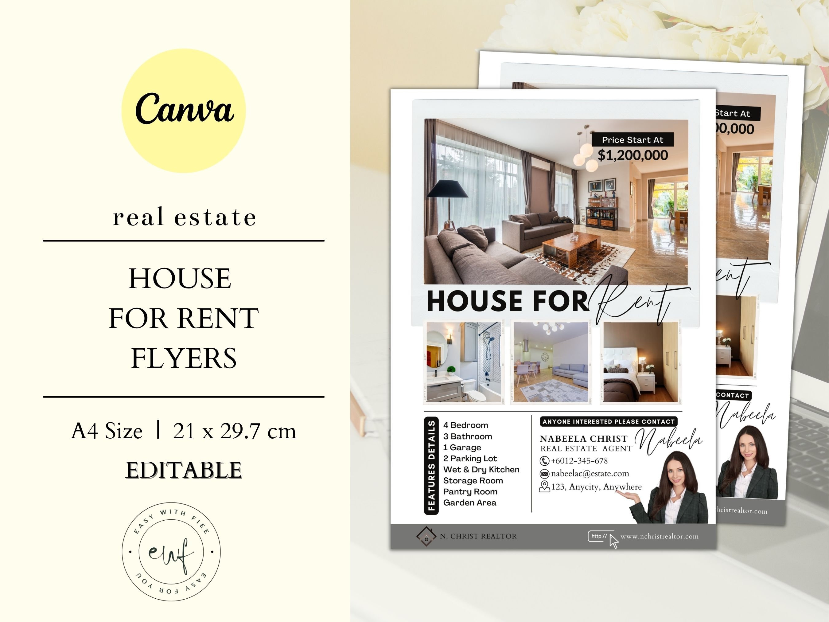 Apartment For Rent Flyer