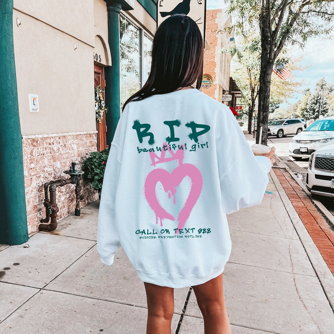 RIP 988 Sweatshirt Suicide Prevention Sweatshirt Mental Health - Etsy