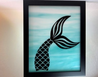 Mermaid Glass Table | Etsy