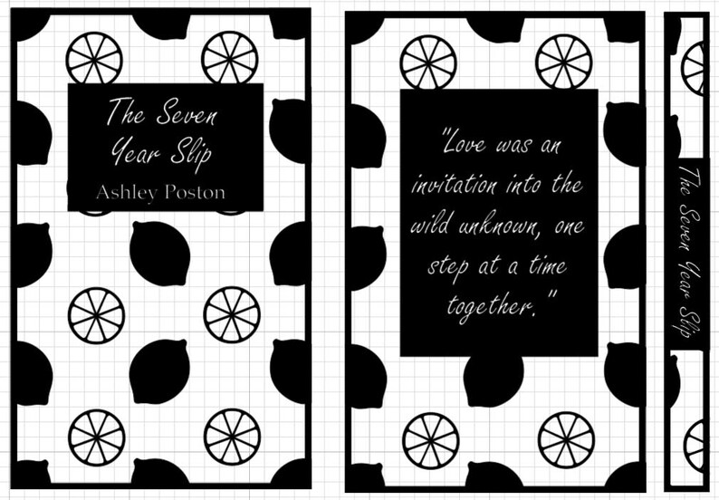 The Seven Year Slip Book Cover Art Printable (digital Download) - Etsy