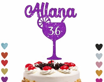 Gin Cake Topper | Etsy UK