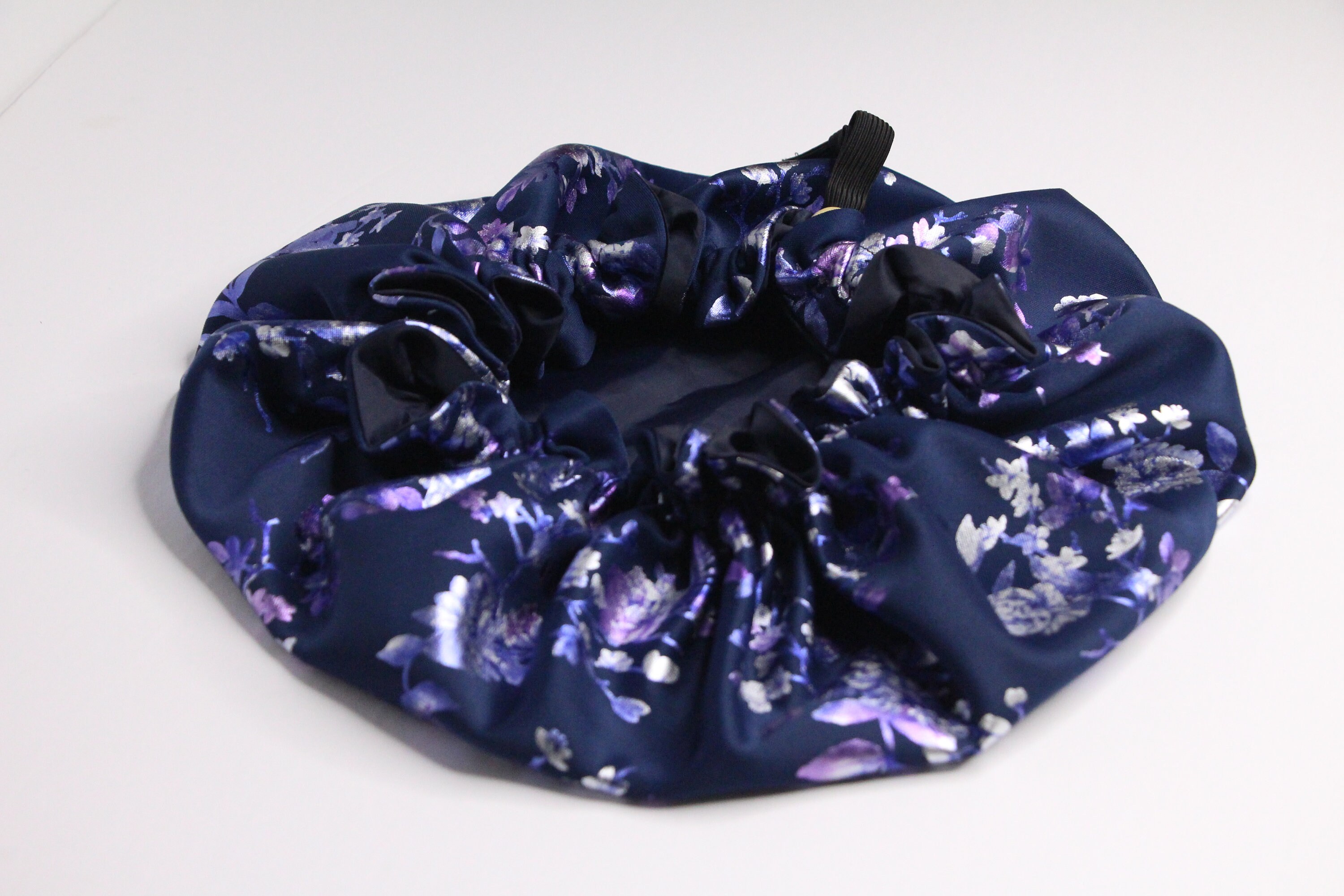 Royal Blue Floral Bonnet - Etsy