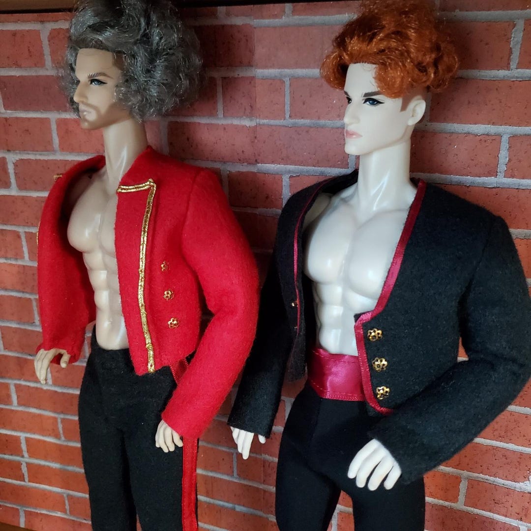 Jacket and Pants for Adonis Muscular Body Male Doll - Etsy