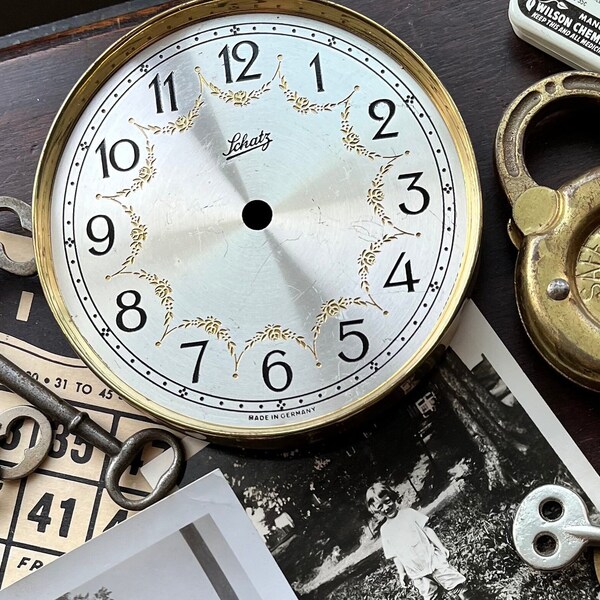 Vintage Clock Face - Etsy