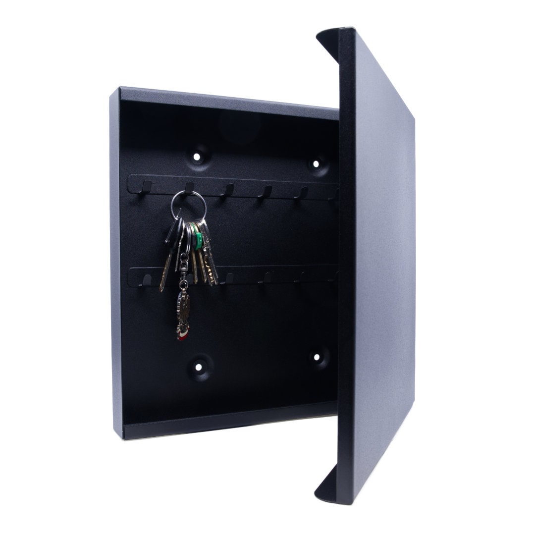 Steel Key Box Cabinet Keys Key Rack Key Holder BLACK - Etsy