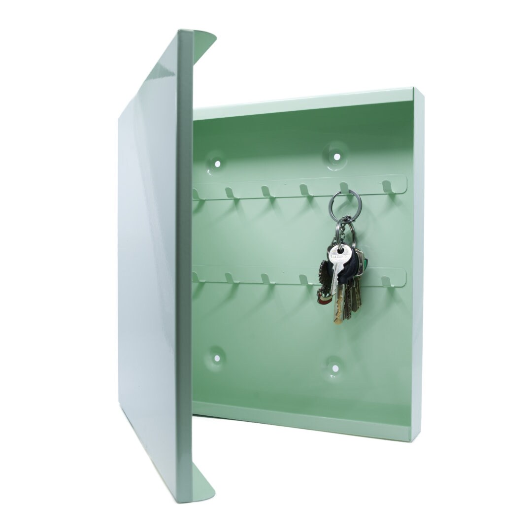 Steel Key Box Cabinet Keys Key Rack Key Holder MINT - Etsy