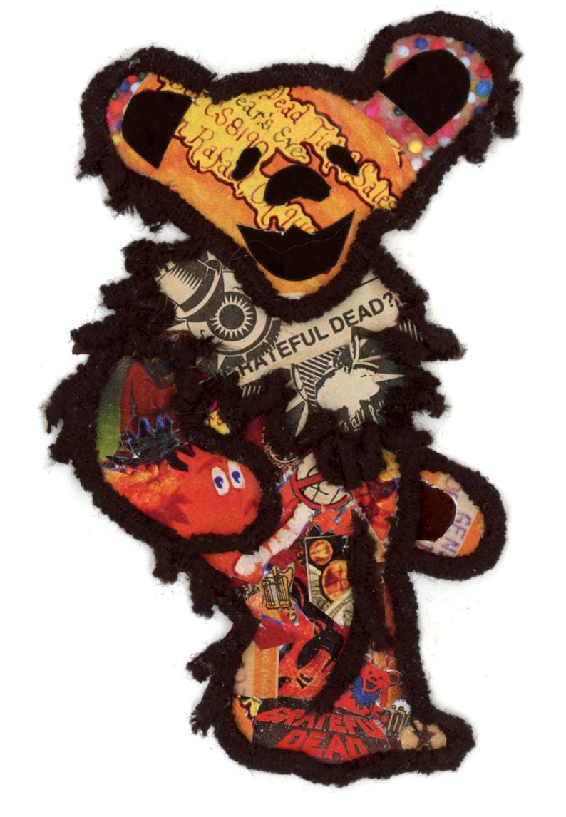 Grateful Dead Inspired Dancing Bears Print - Etsy