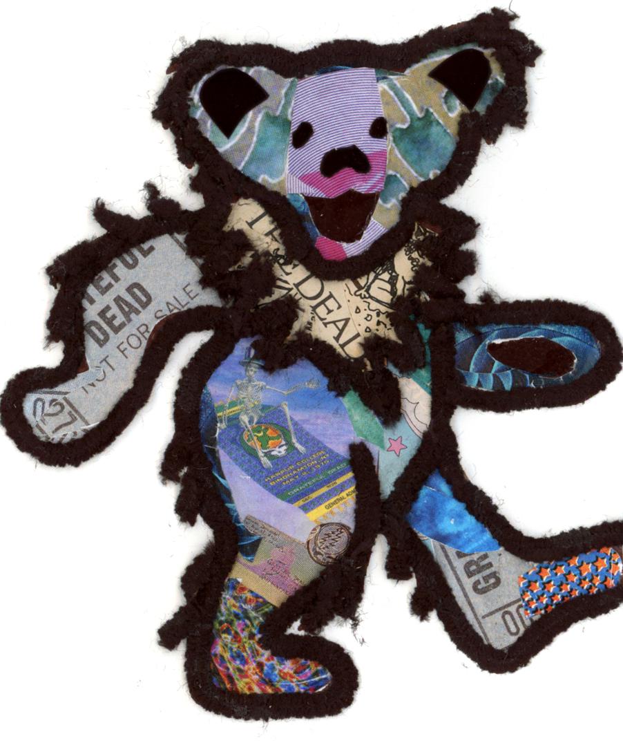 Grateful Dead Inspired Dancing Bears Print - Etsy