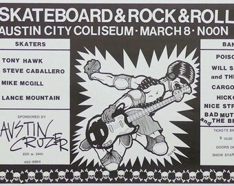 Tony Hawk Skateboard Poster - Etsy