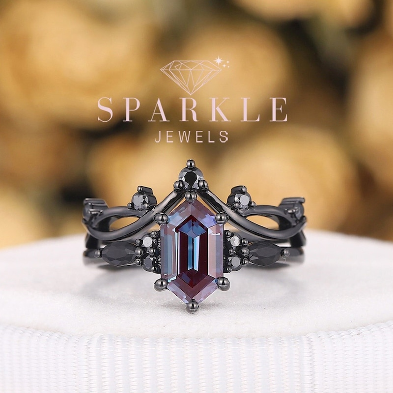 Gothic Engagement Rings - Etsy