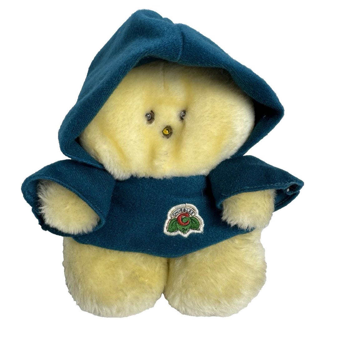 Vintage Chubbles Plush Green Teal Cloak 1980s Toy Animal Fair Tested ...