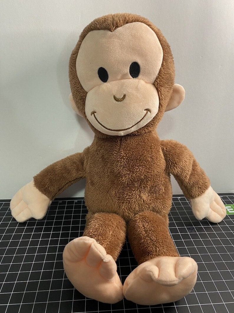 Kohl's Cares Curious George & Charlie Plush Brown Monkey Grey Dog 15 - Etsy