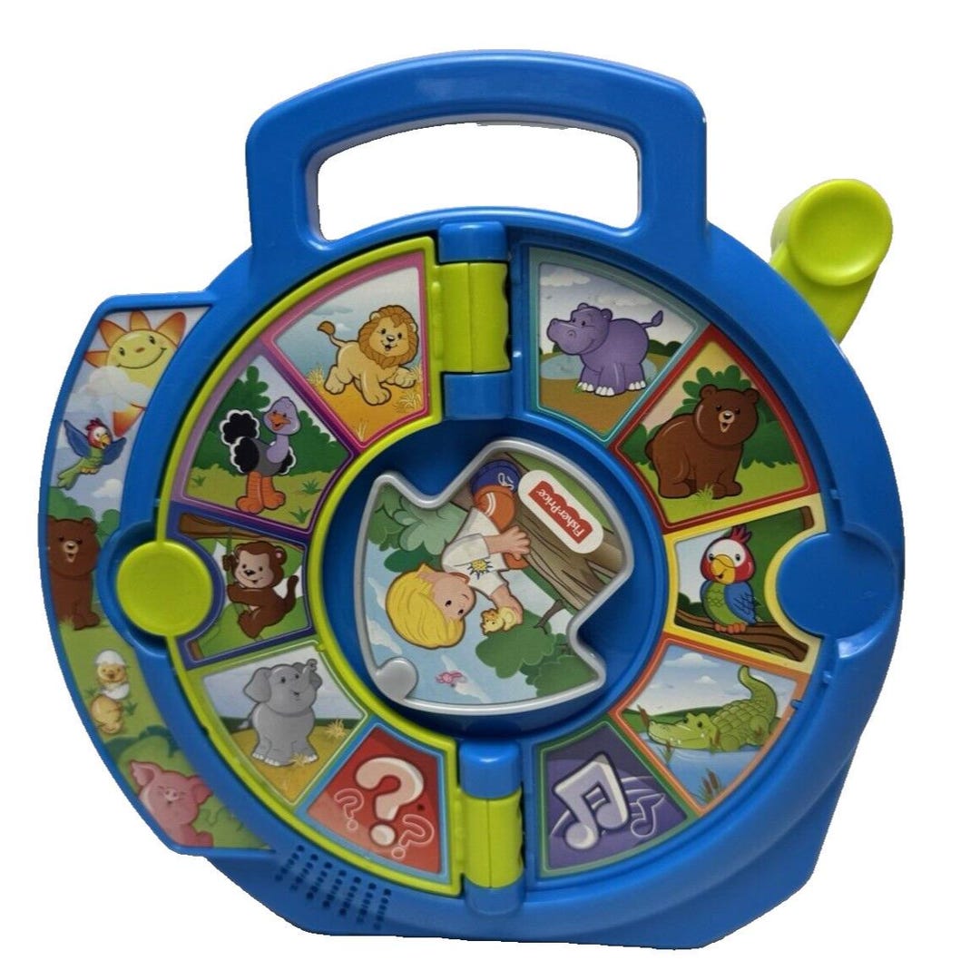 Fisher-price Little People See 'n Say Animal Sounds Classic Educational ...