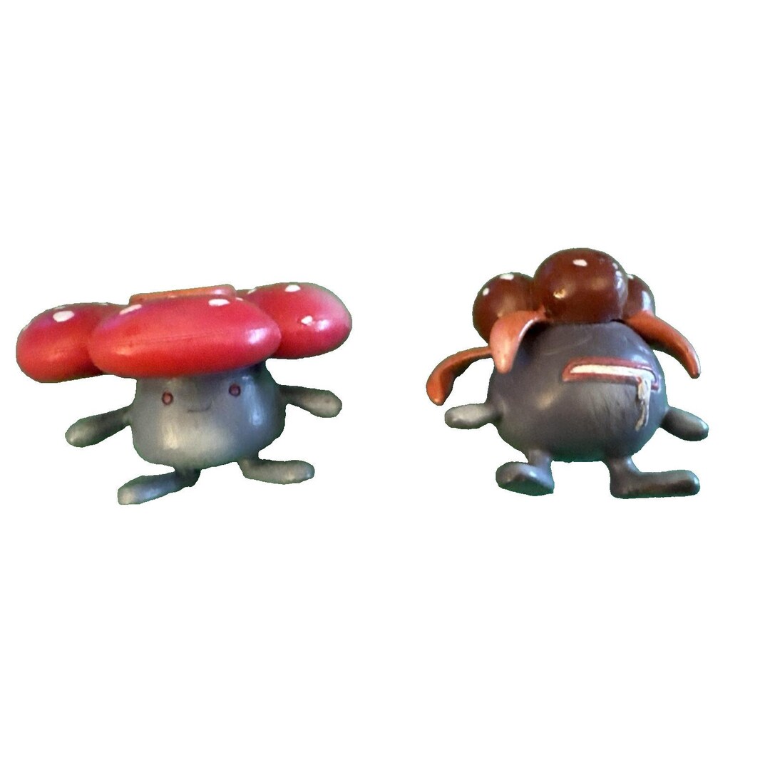 Authentic Gloom and Vileplume Pokemon CGTSJ PVC Figures by Tomy 1990s ...
