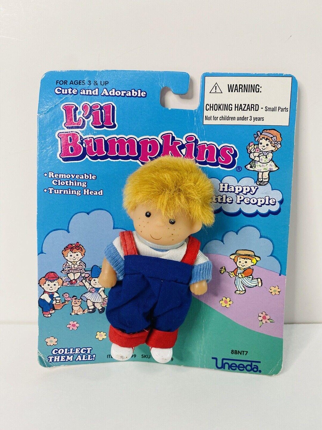 UNEEDA Doll Co L'IL Bumpkins Happy Little People 4 Boy Doll 1998 ...