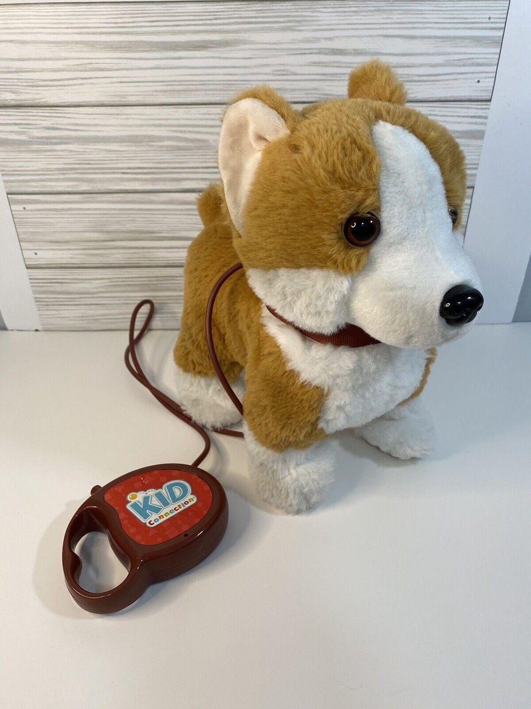 Kid Connection WALKING PET Corgi Plush Remote Control Walks Tested ...
