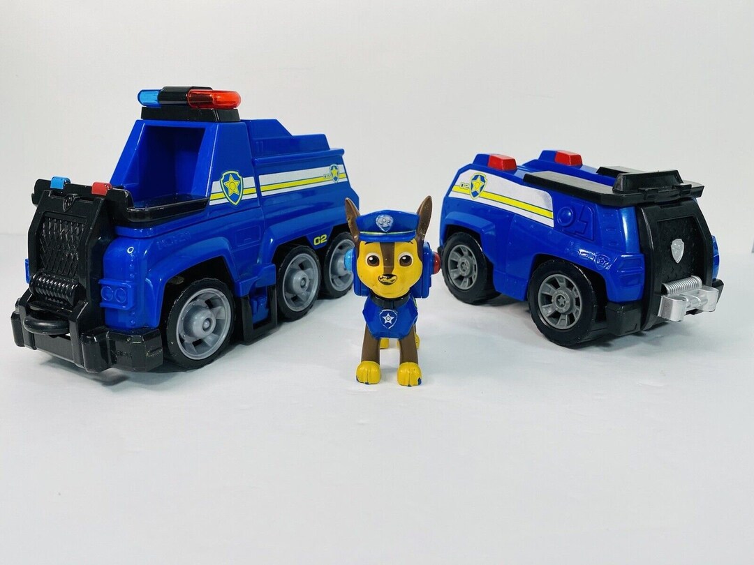 Paw Patrol Chase Ultimate Rescue Police Cruiser, Police Cruiser & Chase ...