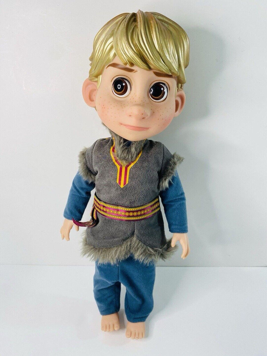 Disney Store Animators Collection Frozen Movie Kristoff 16" Doll ...