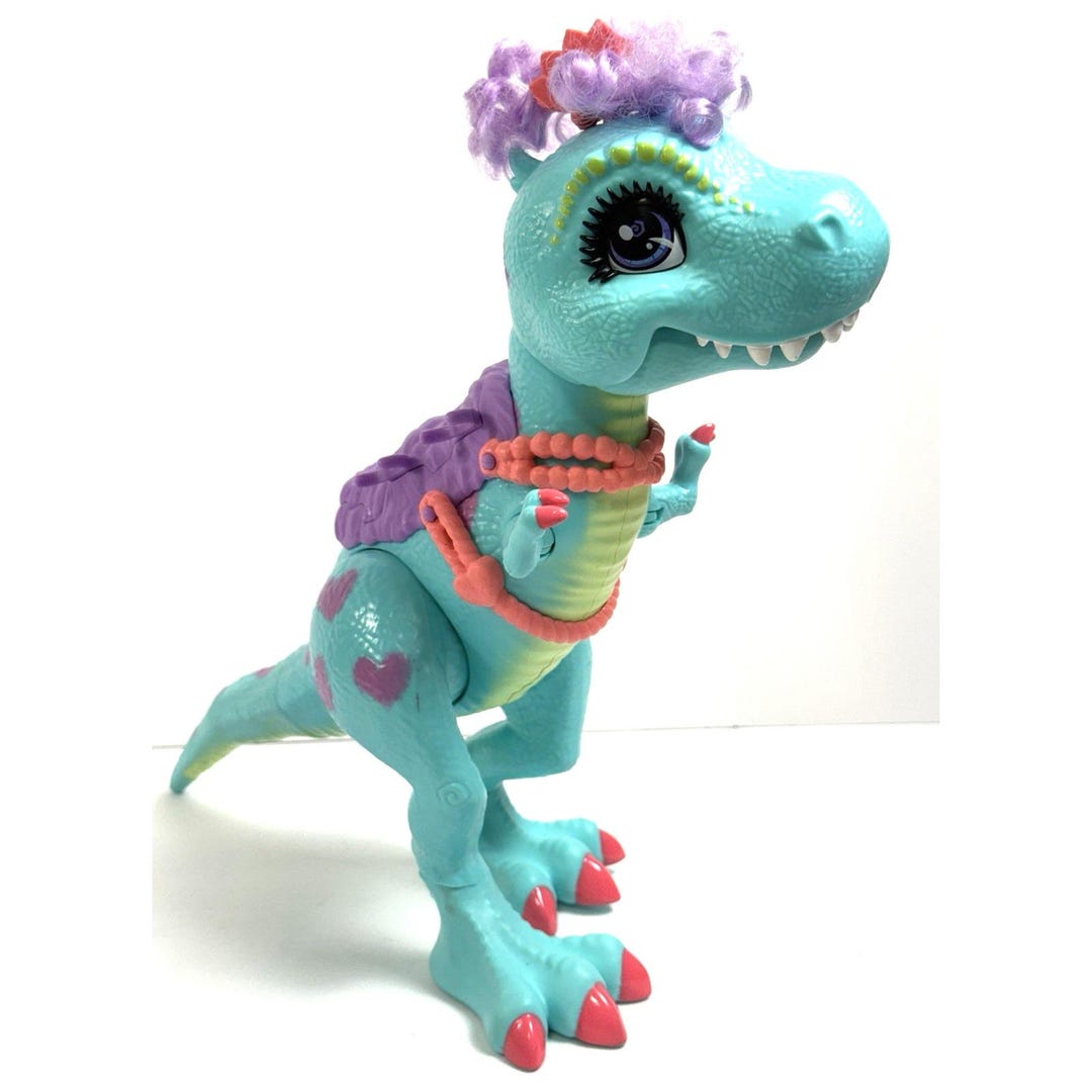Cave Club Tyrasaurus T-rex Dinosaur Pal 12" Figure With Saddle for ...
