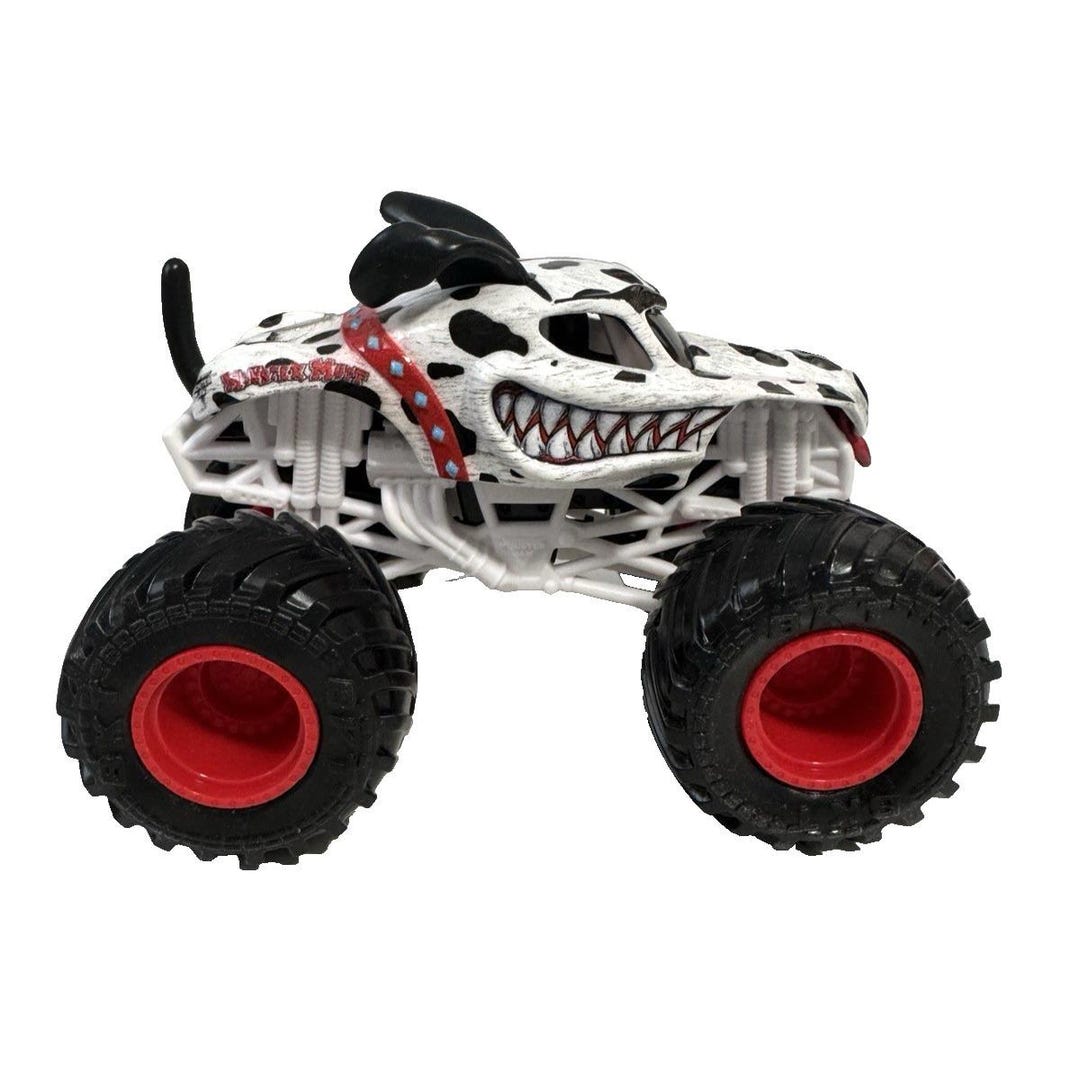 Monster Jam Monster Mutt Monster Truck 1:64 Dalmatian Loose - Etsy