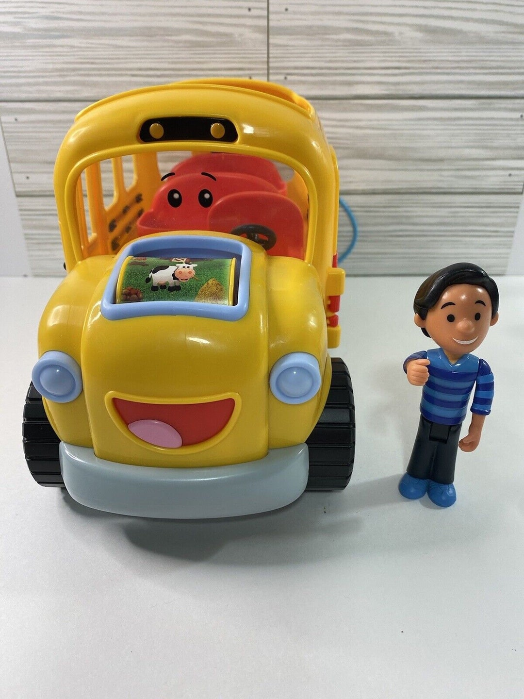 Blues Clues & You Sing-along School Bus With Josh Figurine blue Not ...