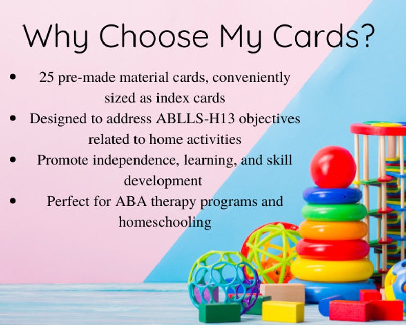 ABA Therapy Match to Sample Cards, VB-MAPP, Autism (digital Download ...