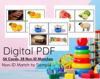 Digital ABA Therapy Material Cards for Tacting Level 1 and 2 Milestones ...