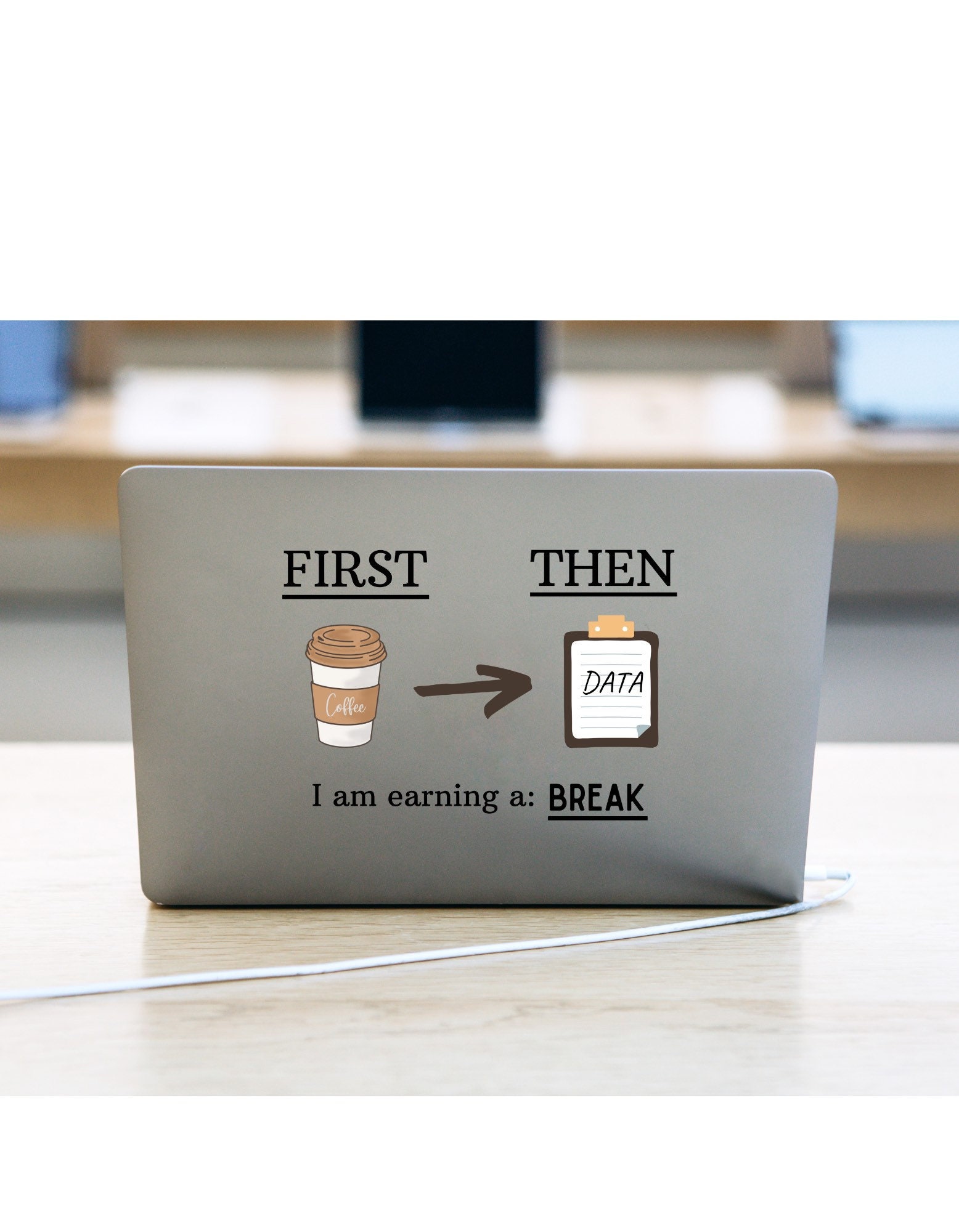 ABA SVG/PNG - First Data, Then Coffee - Digital File for T-shirts, Mugs ...