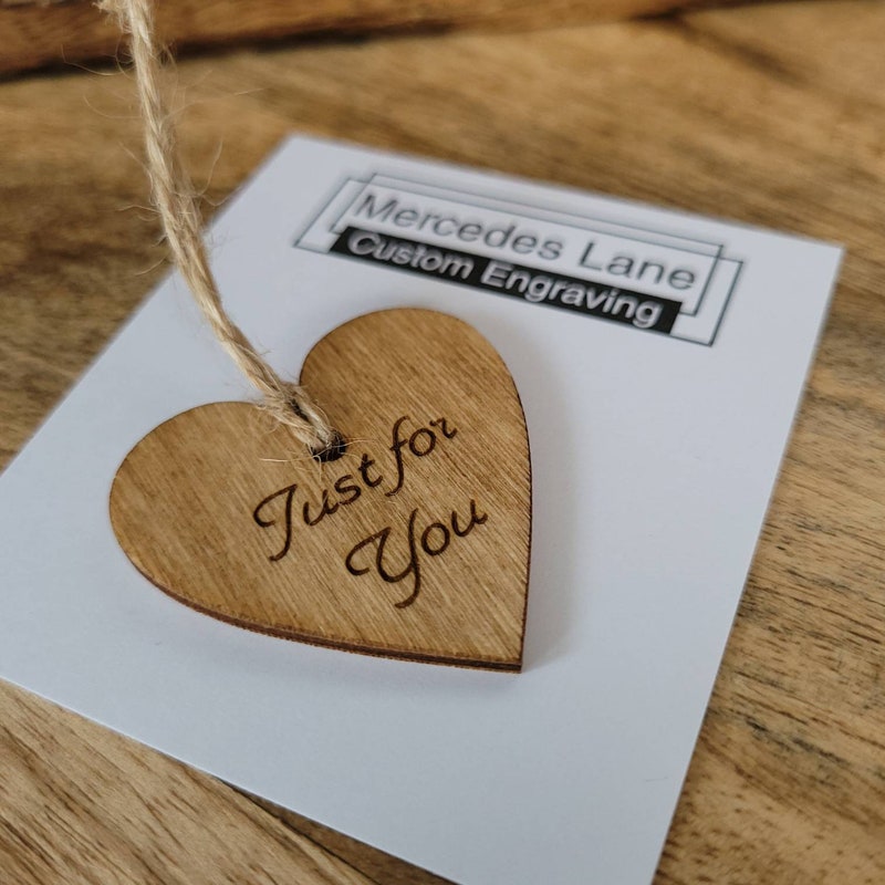 Engraved Wood Tags - Etsy