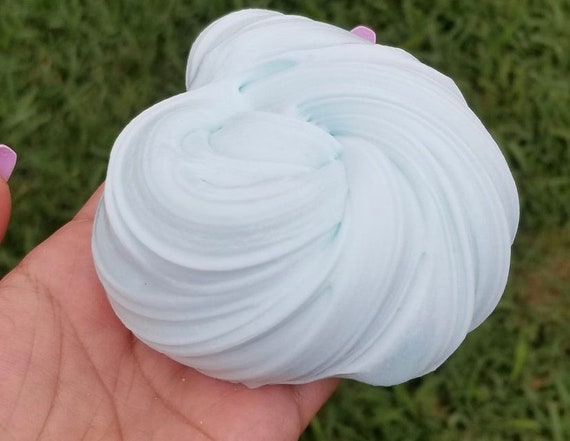 Fluffy RED Slime activator Included | Etsy