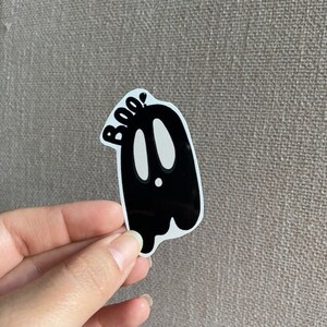 BOO! the Ghost Sticker - Etsy