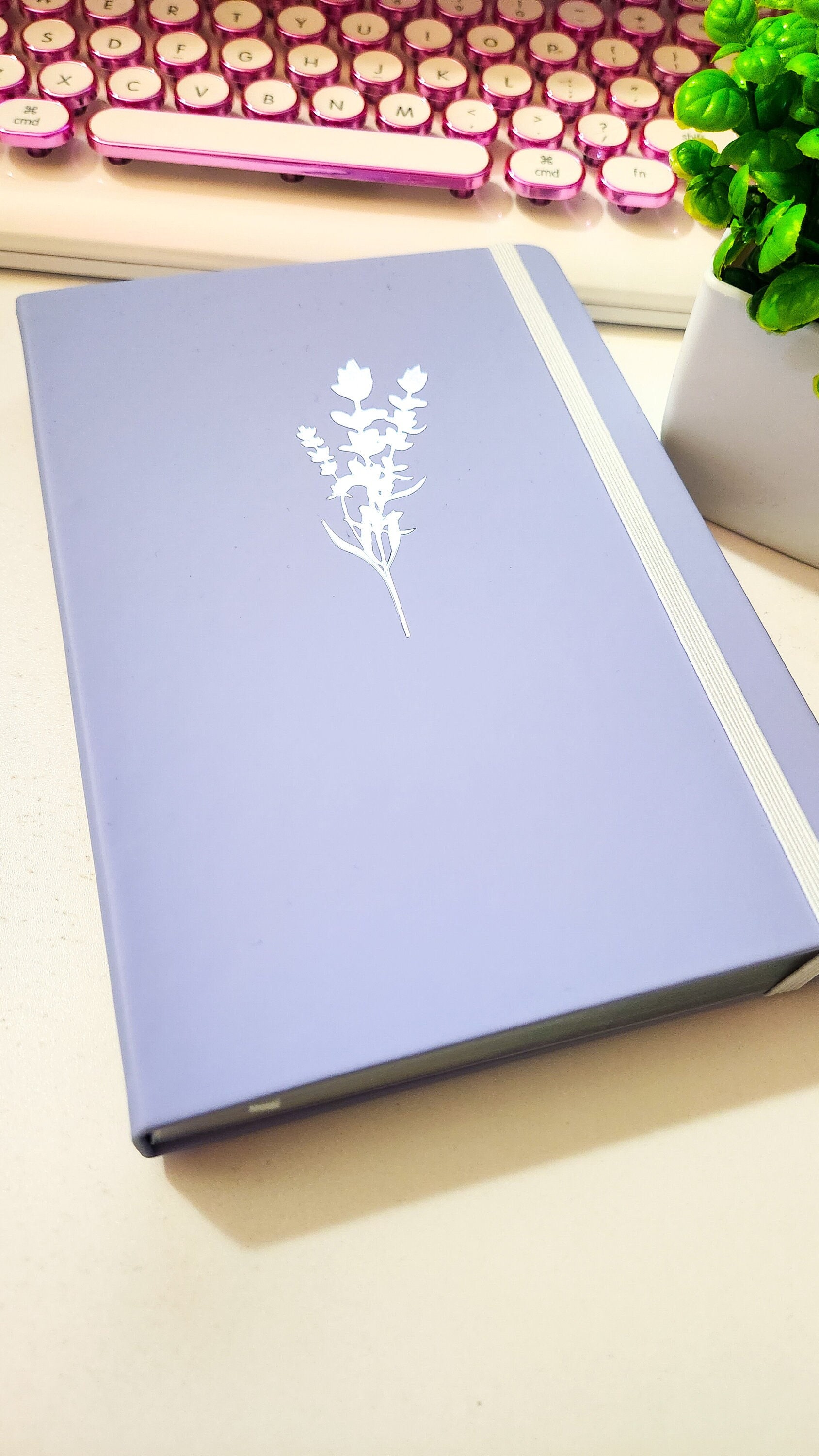 Lavender Bullet Journal Crafting Journaling BUJO Notebook - Etsy