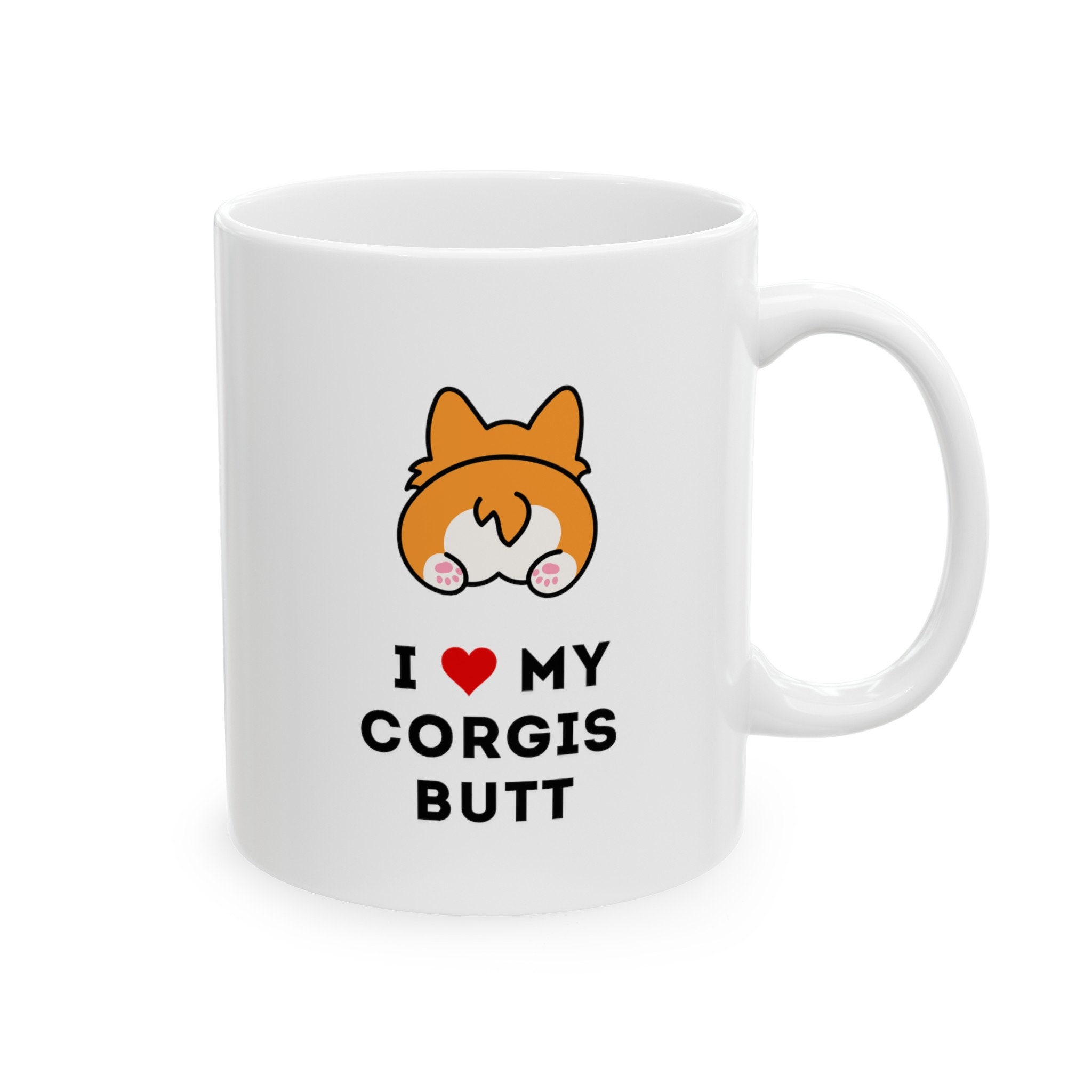 Adorable Corgi Love: Handcrafted Item for Corgi Lovers, Cute Corgi Gift ...